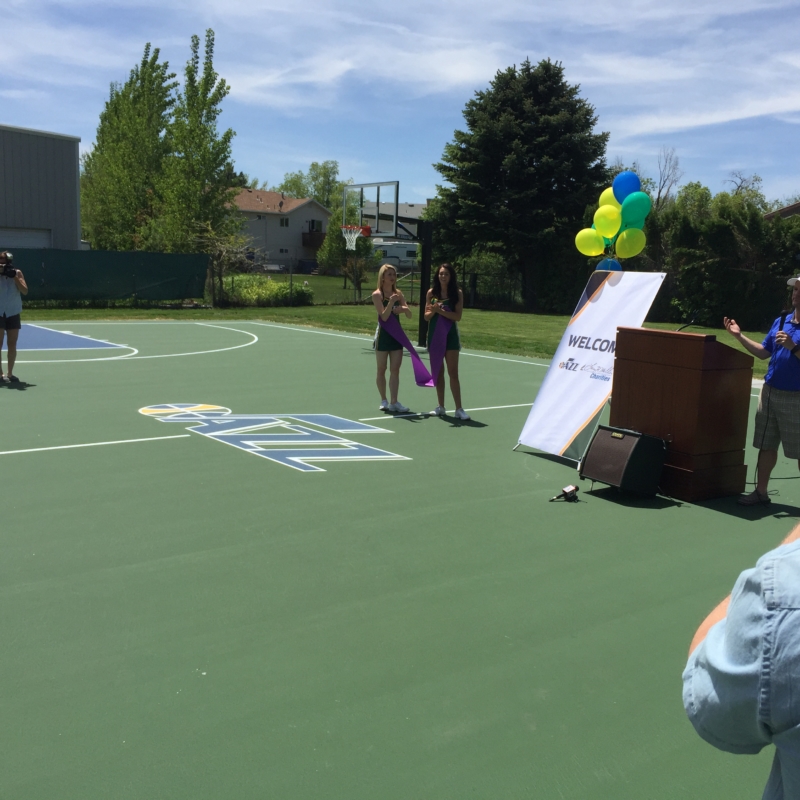 Basketball Court Contractor in Utah | Parkin Tennis Courts