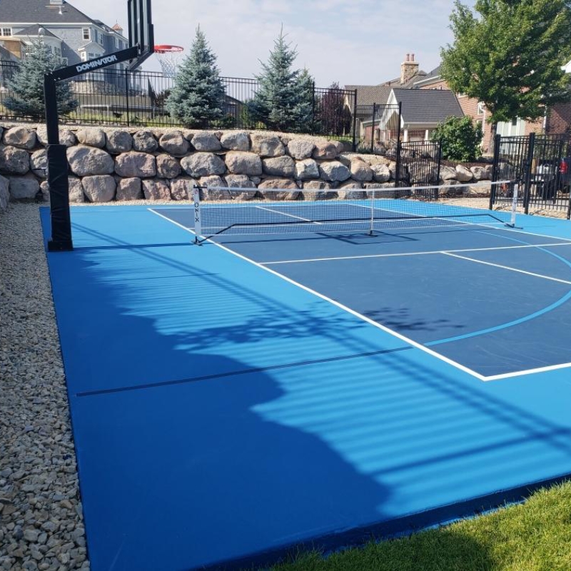 Basketball Court Contractor in Utah | Parkin Tennis Courts